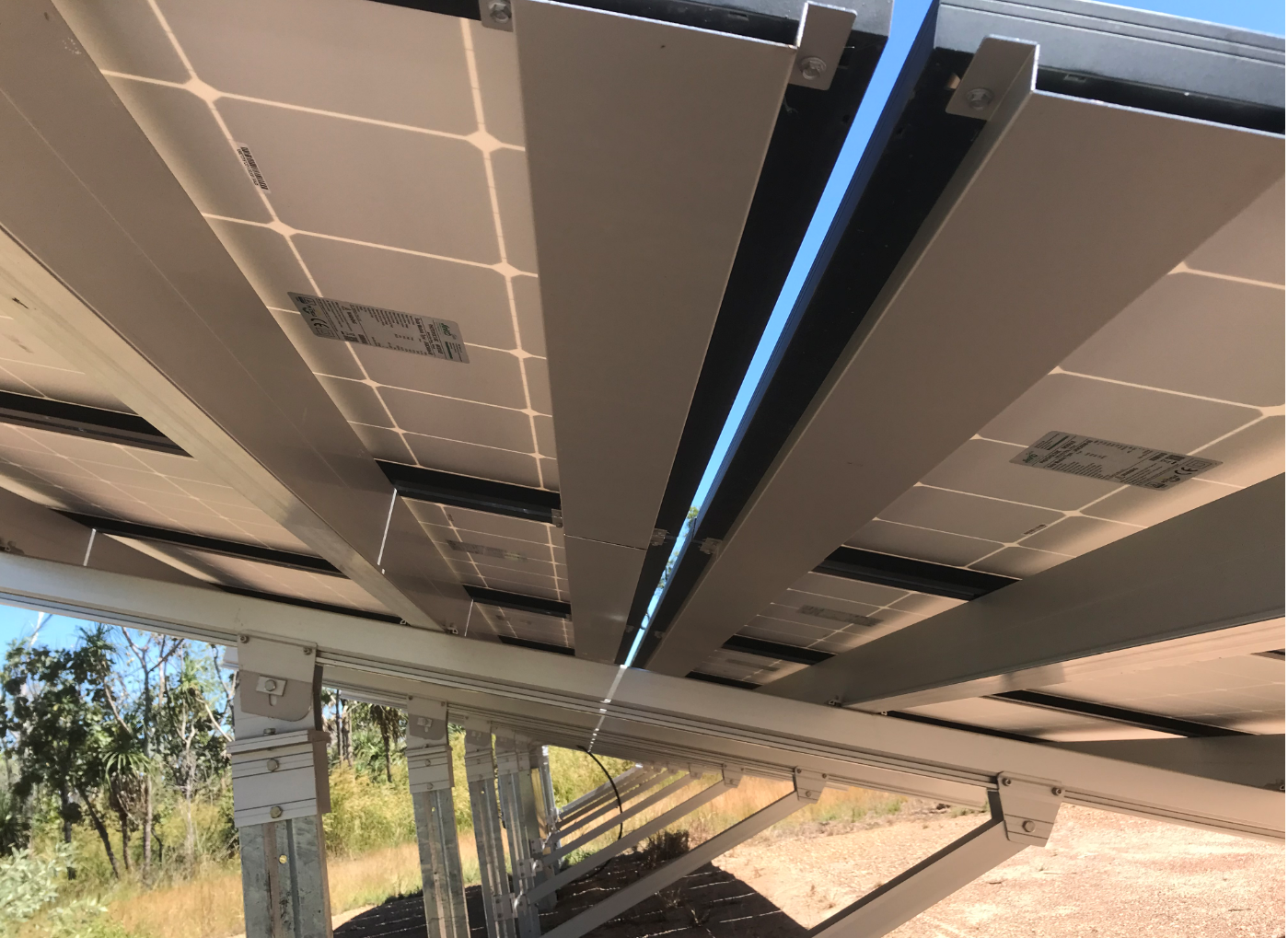 Ground mounted solar PhotoVoltaic arrays | NT WorkSafe